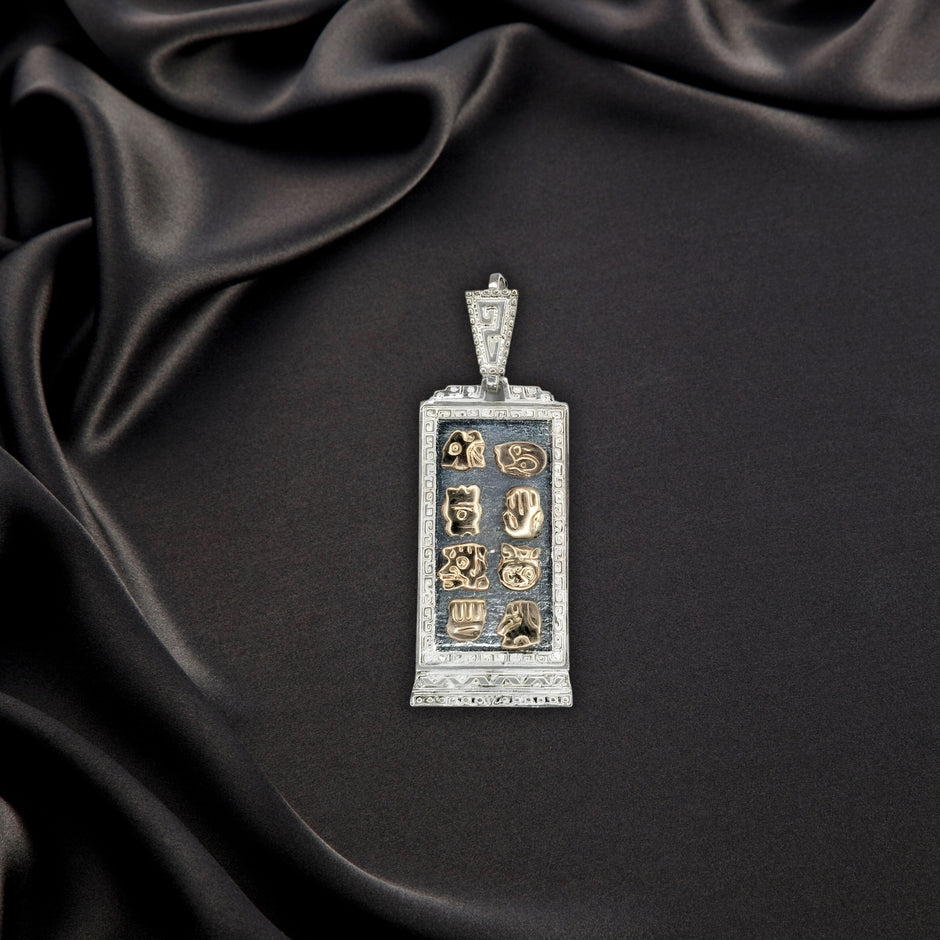 Handcrafted Mayan Glyph Prints & Pendants |Traditional Mayan Keepsakes ...